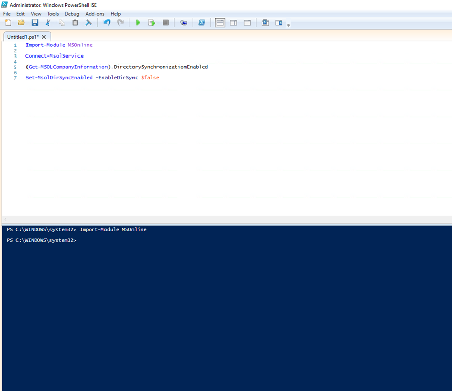 Disable Azure AD Directory Sync without AD Connect | More than patches