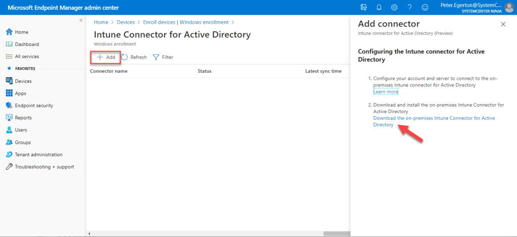 Autopilot Intune Connector for Active Directory | More than patches