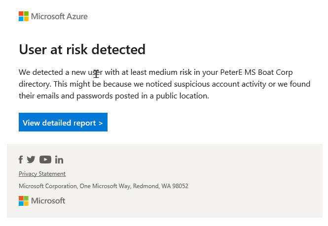 Microsoft Azure AD Identity Protection Walkthrough – Part 1 | More than ...