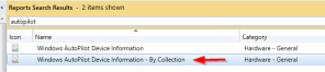 ConfigMgr Autopilot Hardware Hash report by collection | More than patches